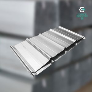 METAL STUD RANGKA PARTISI GYPSUM U RUNNER 76 x 3 – Gudang Bangunan 88